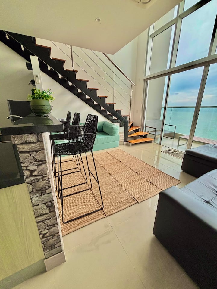 Duplex Piso 34 Frente Al Mar - Cartagena, Colombia