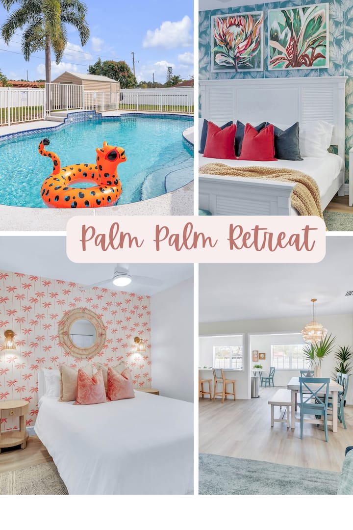 Palm Palm Retreat- Pool Home By Jensen Beach - Stuart, FL