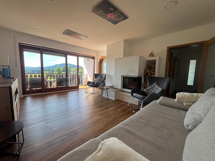 Gemütliches Luxus Apartment Mit Bergblick U.kamin - Scheidegg