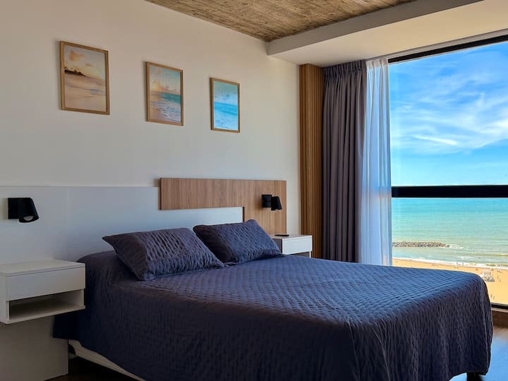 Precioso Departamento Frente Al Mar | 1-4 Personas - Mar del Plata