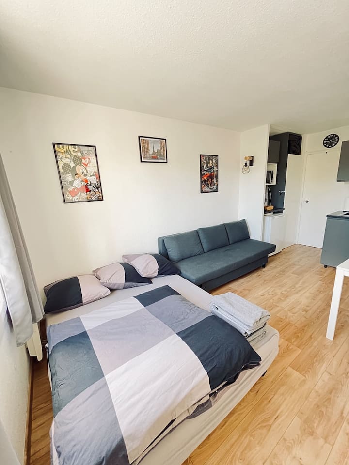 T2d Apartment - Suite Blg Proche Disneyland Paris - Bussy-Saint-Georges