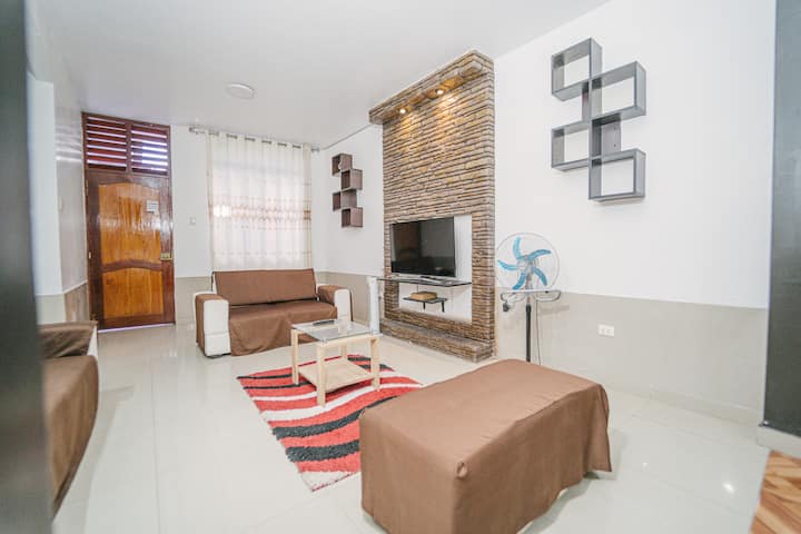 Cálido Como En Casa Piso-1 Ciudad De Las Palmeras - Tarapoto