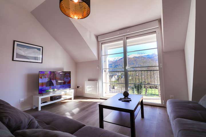 L’hermine - Vue Hautacam & Parking – T4 Familial - Argelès-Gazost