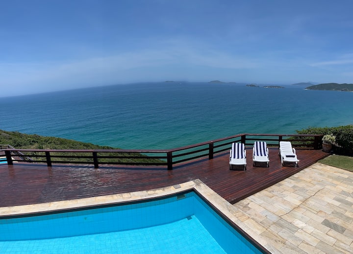 Geribá Vista Mar 360º. 10 Min A Pé Da Praia - Brazil