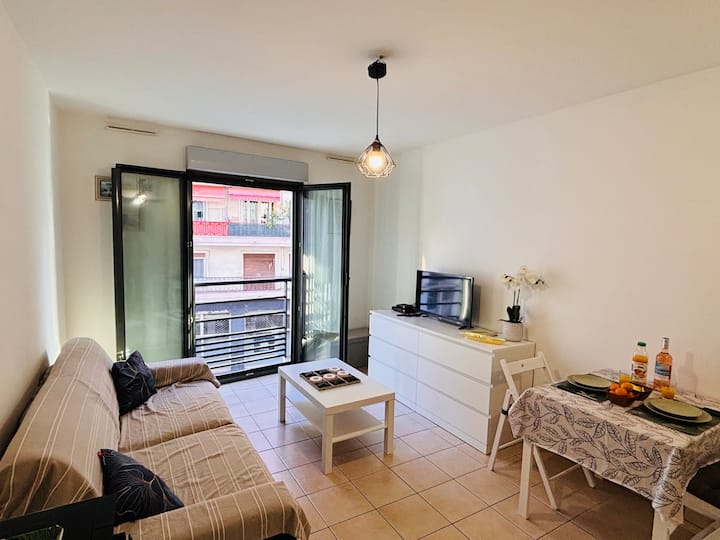 Studio Au Cœur De Nice - Quartier Liberation - 니스