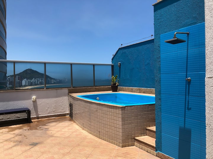 Cobertura Duplex Frente Praia Da Costa - Vila Velha