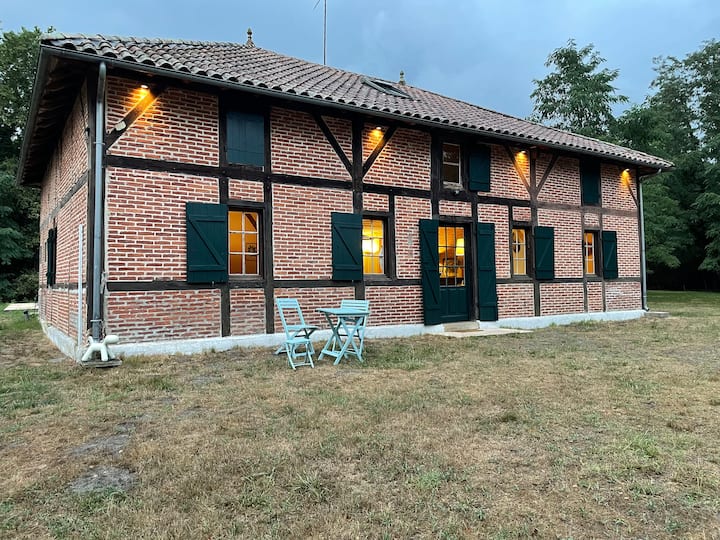 Maison Landaise Avec Piscine - Landes