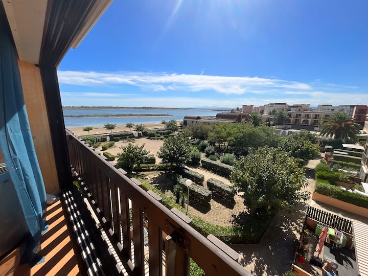 Appartement Vue Mer Et Plage - Gruissan