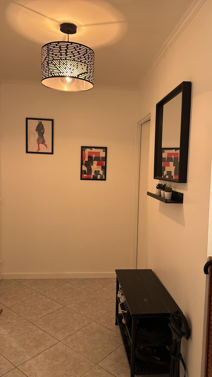 Chambre Privée Avec Terrasse | Rer A - Champs-sur-Marne
