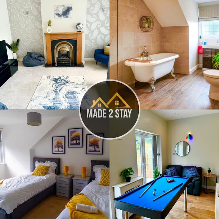 Large Home In Shirley, 6 Bed Sleeps 14, Nec, Jlr - 버밍엄