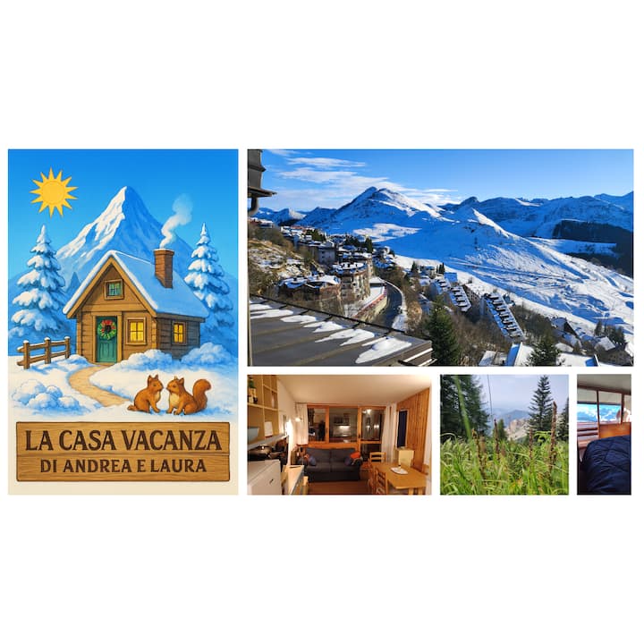 Trilocale, Posto Auto Coperto, Balcone E Terrazzo. - Prato Nevoso