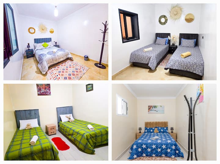 Maison Avec 2 Appartements+joli Terrasse - Agadir