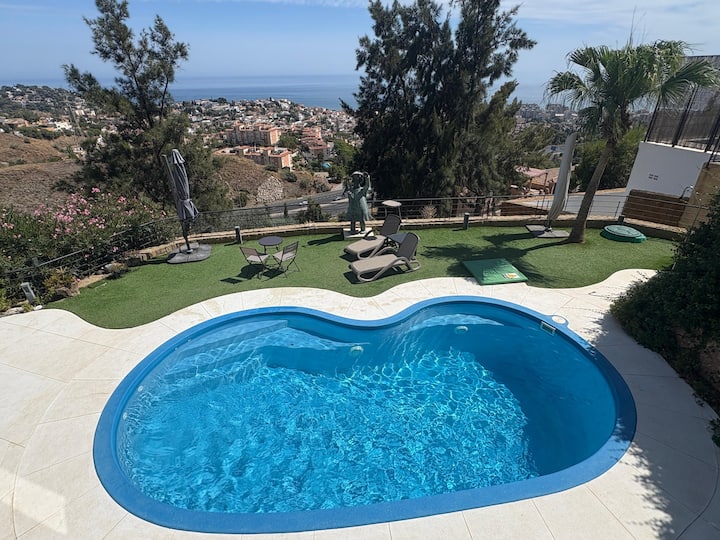 Mediterranean Sea View Private Pool-retreat Malaga - Málaga