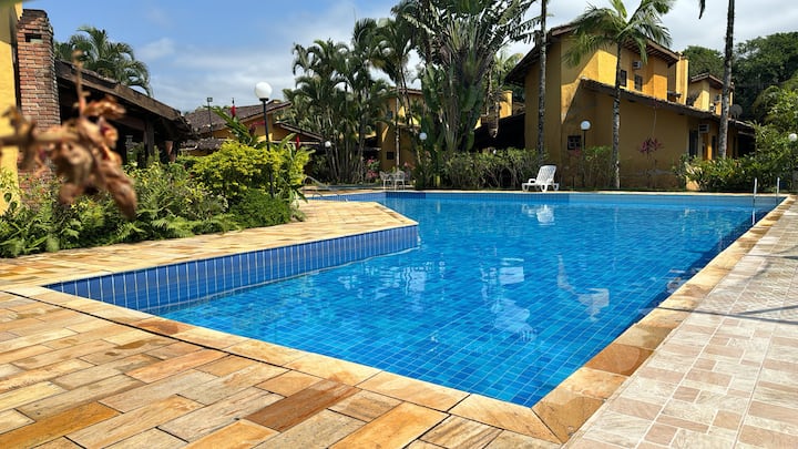 Pequeno Paraíso Na  Praia De Camburi - São Sebastião