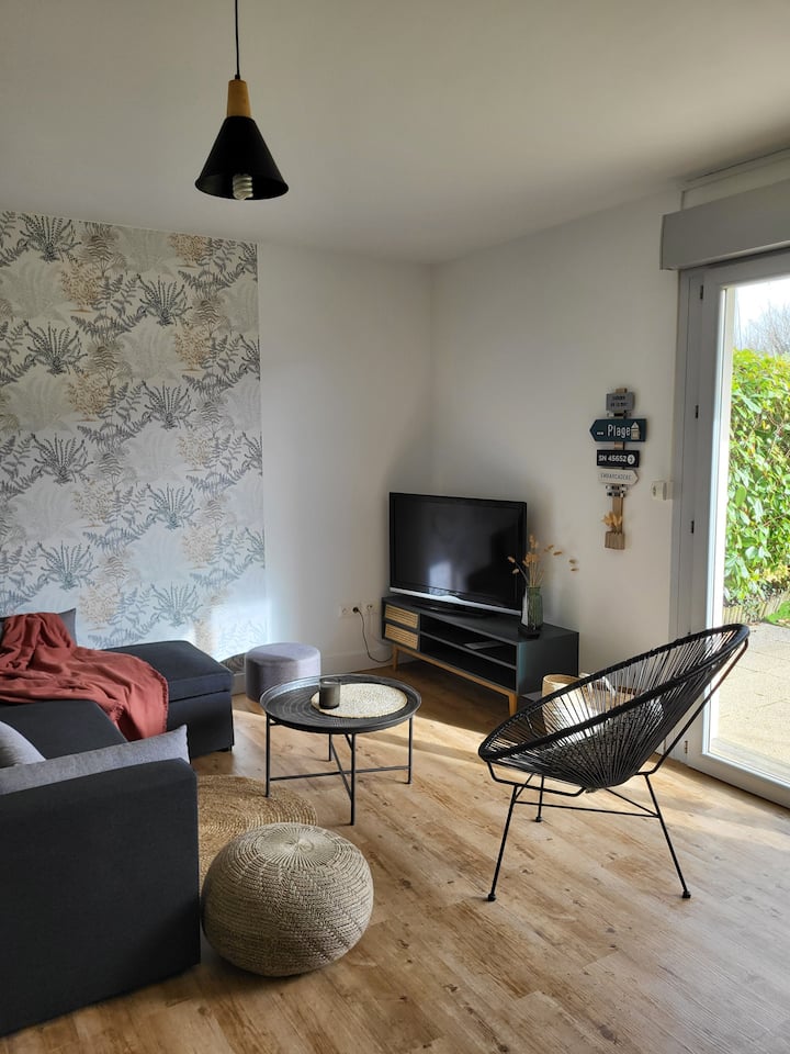 Bel Appartement Avec Jardin 4 Personnes - Piriac-sur-Mer