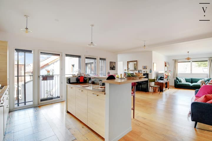 Bel Appartement Comme Un Loft - Montreuil, Fransa