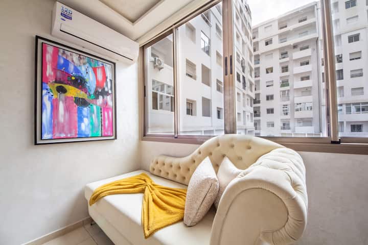 Moroccan Style Flat + Salon | Wifi & Pool - Agadir