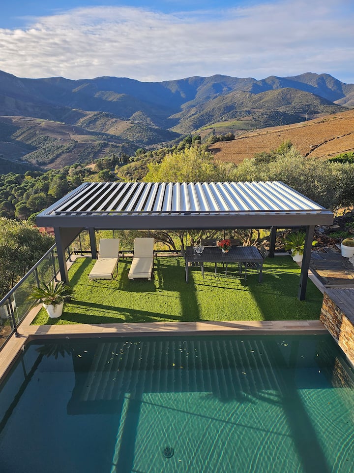 Piscine, Spa En Côte Vermeille. - Banyuls-sur-Mer