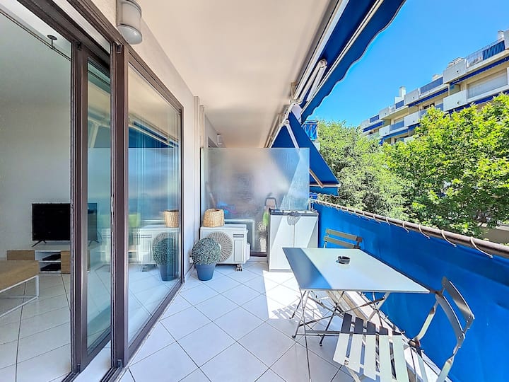 Studio Avec Terrasse Au Cœur De Juan Les Pins - ジュアン・レ・パン