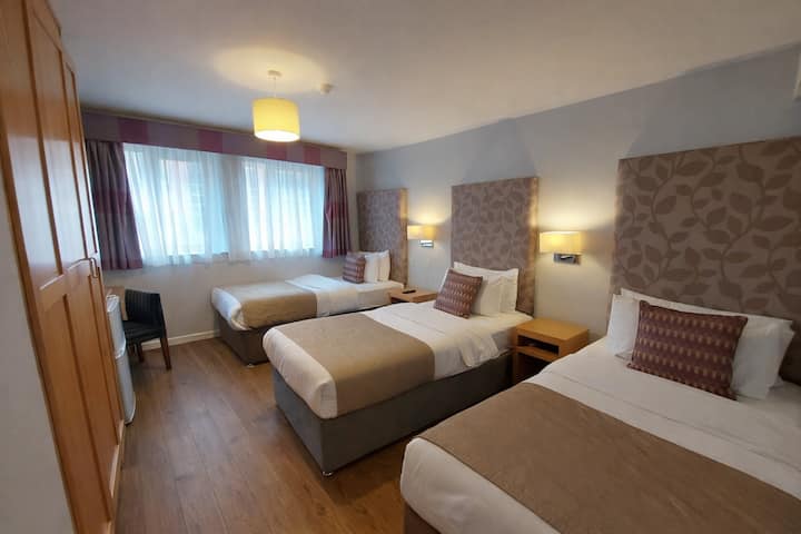 No.3 The Kingfisher, Triple Room 3x Single Beds - Dublin