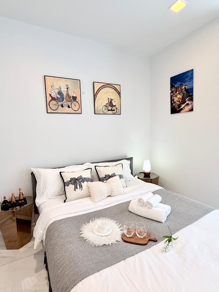 Cozy Clean Apt•prime Bkk•walk To Bts Nana/asok - Bangkok