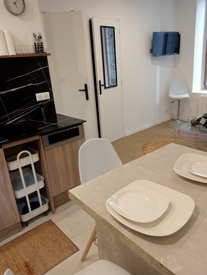 Agréable T2 De35 M2 Tout éQuipé Centre Ville - Brive-la-Gaillarde
