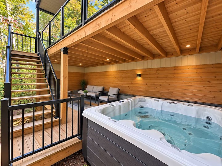 Charmant Boisé | Getaway | Spa By Alchalet - Quebec
