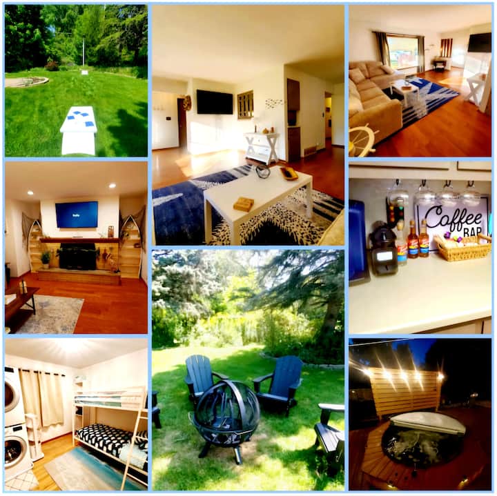 Pool And Hot Tub Retreat! Private Yard, Spacious - Racine, WI
