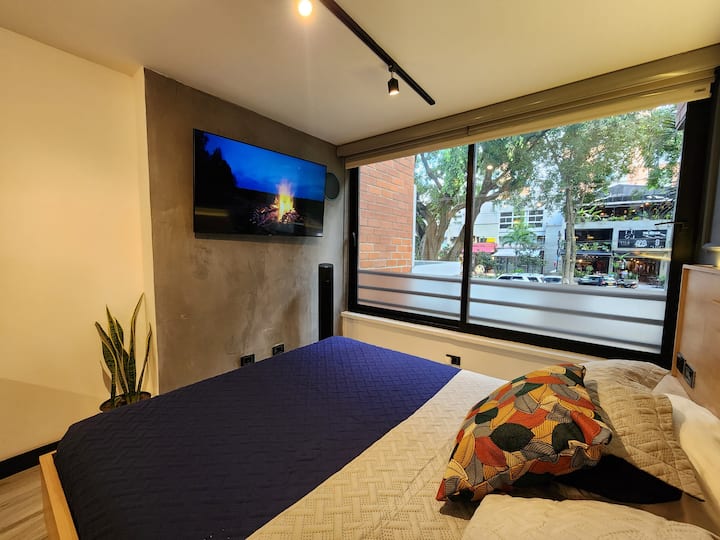 Park Laureles Studio A/c, Fast Internet #2 - Medellín