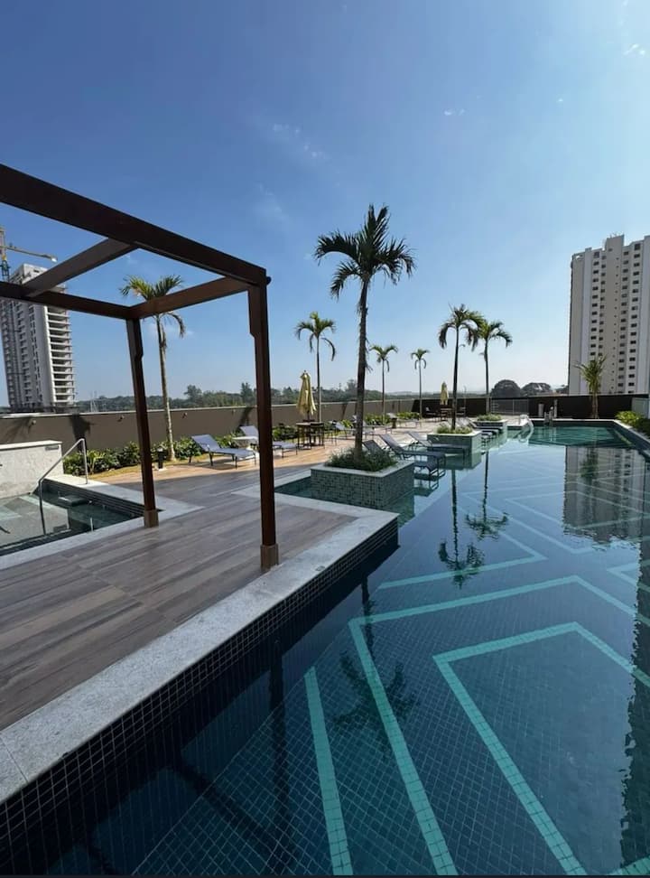 Apt Lindo Novíssimo 1dorm/flat - São José dos Campos