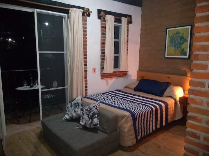 Hospedaje Tlalocan Habitación "Agua" - Tepoztlán