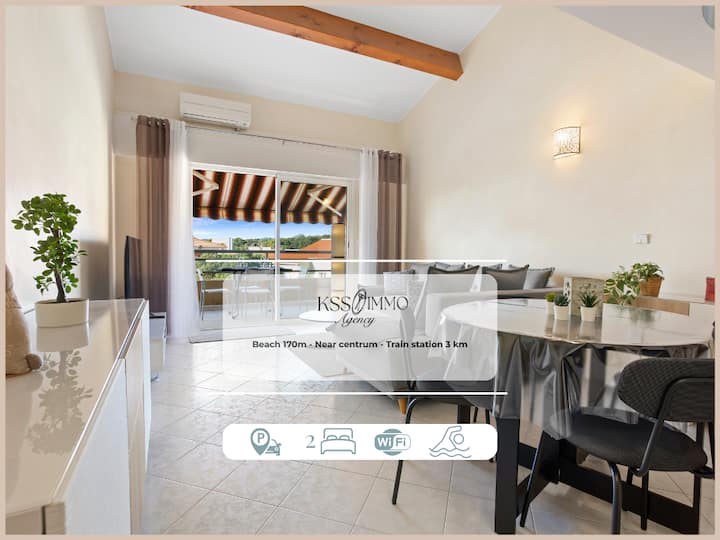 Joli 65m² | Piscine | Parking | Proche Du Centre - Cap Estérel