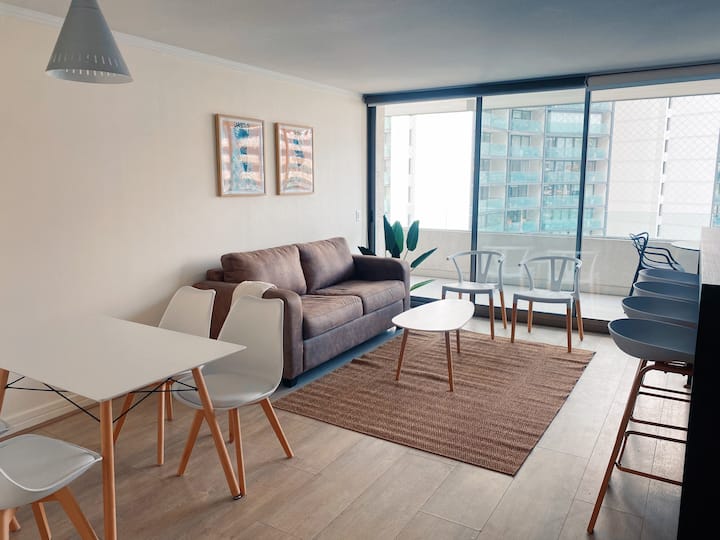 Cozy 2d2b Apart Near Parque Arauco - Las Condes