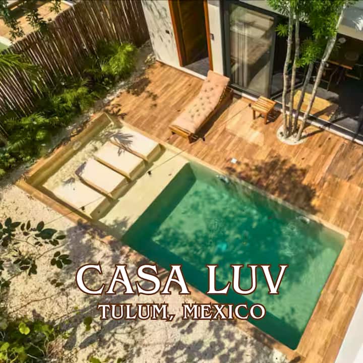 Casa Luv • 4br/4ba Downtown • 2 Private Pools - Tulum