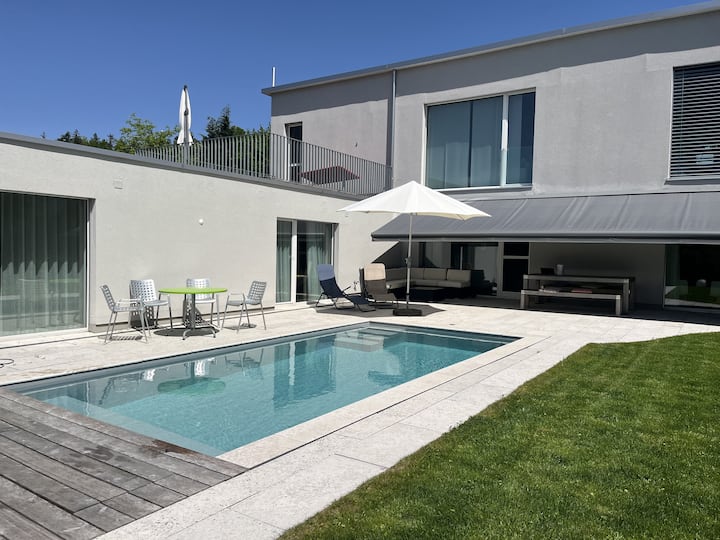 Ganzes Haus Mit Pool Und Homecinema In Rotmonten - St. Gallen