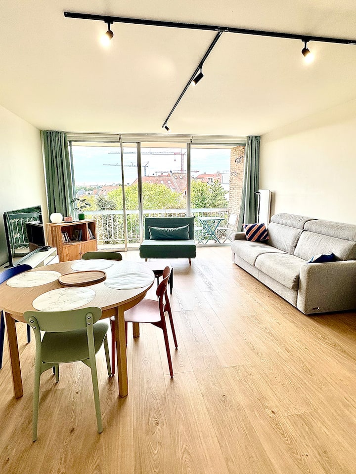 Studio Cocooning Côté Jardin, 750m De La Mer. - Koksijde