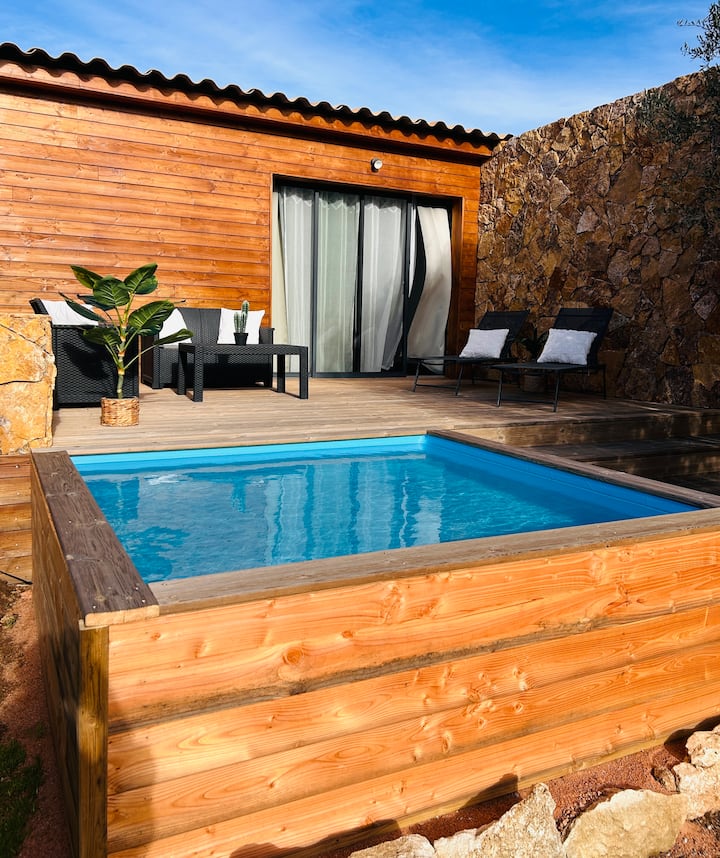 Villa Carmen Avec Petite Piscine Privée - Figari
