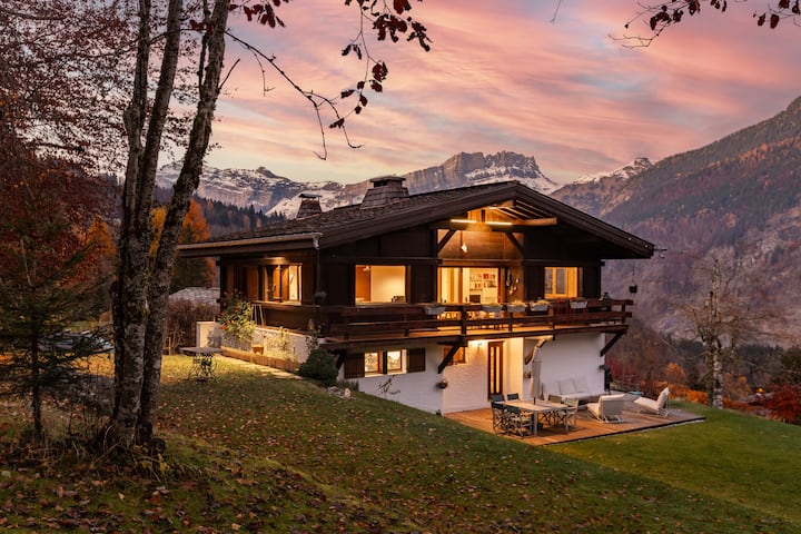 Chalet Vallée De Chamonix Avec Vue Imprenable - Les Houches