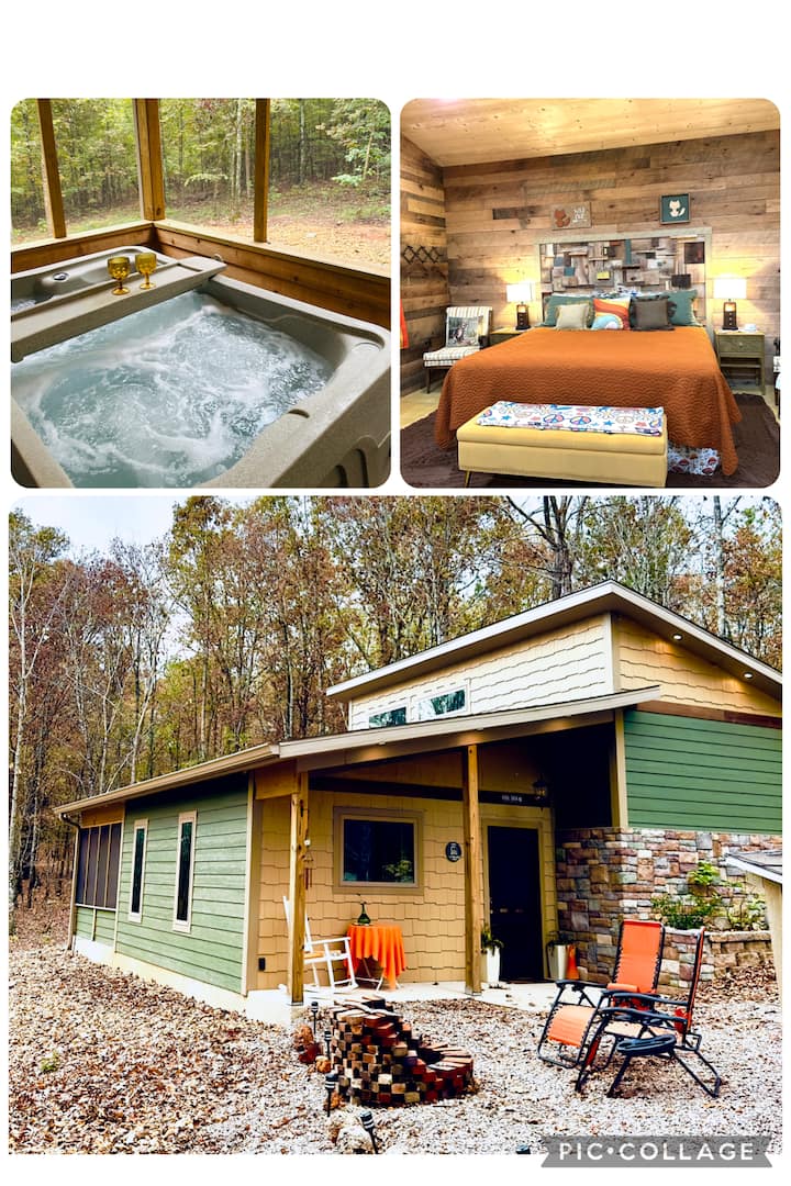 Private Cabin In Woods "The Fox Den" With Hot Tub - United States