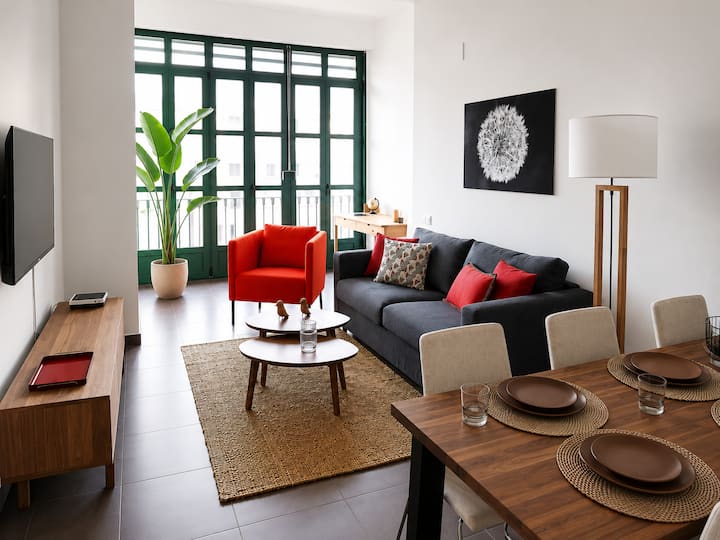 Central Barcelona | Spacious 2br | Pool | A/c - Barcelona