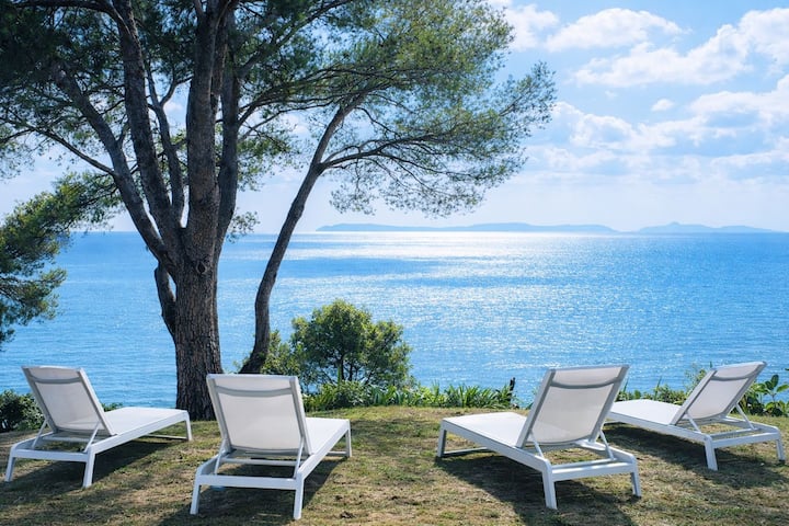 Villa Provençale Les Pieds Dans L'eau - La Croix-Valmer