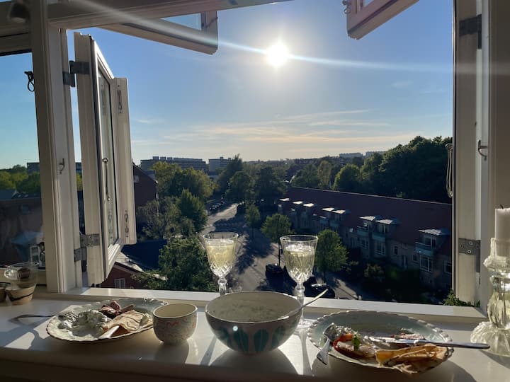 Penthouse Med Udsigt - Aarhus