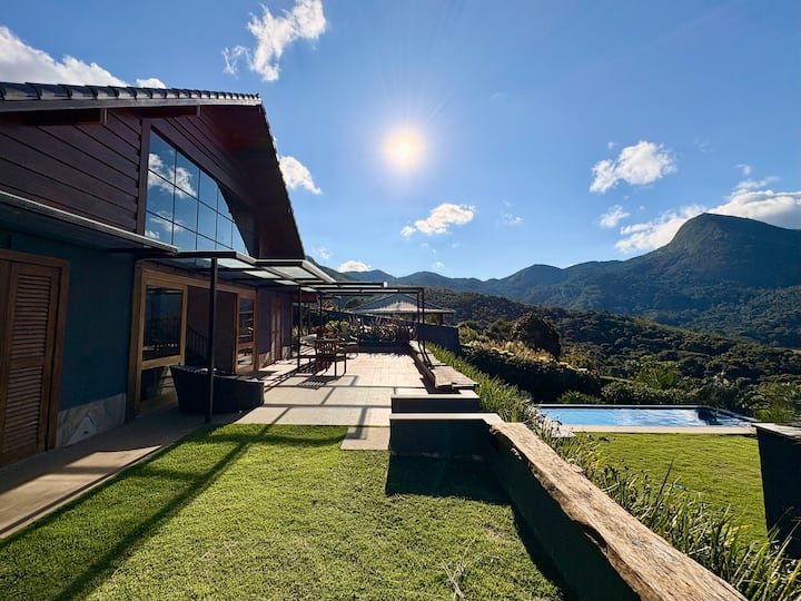 Serra Casa Espetacular E Vista Deslumbrante C02 - Teresópolis