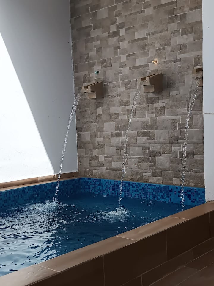 Casa Con Alberca Privada Y Cascada Amigos/familias - Cancún