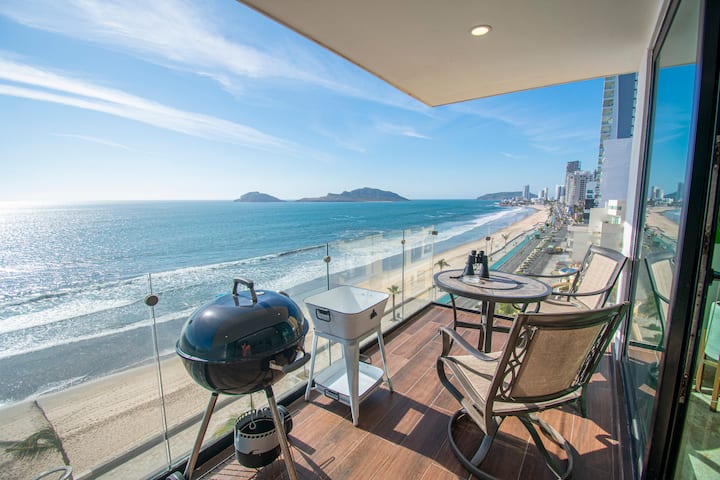 Malecon Y Vista Al Mar Departamento Central Tower - Mazatlán