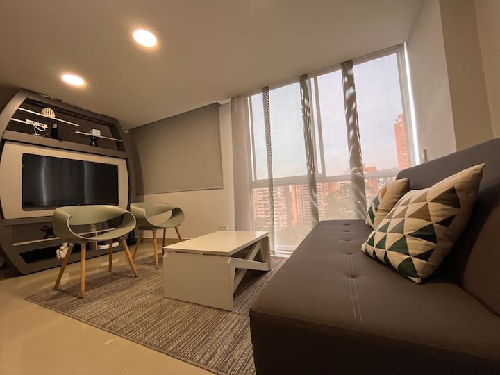 El Poblado, Comfortable Studio, Great View - Envigado