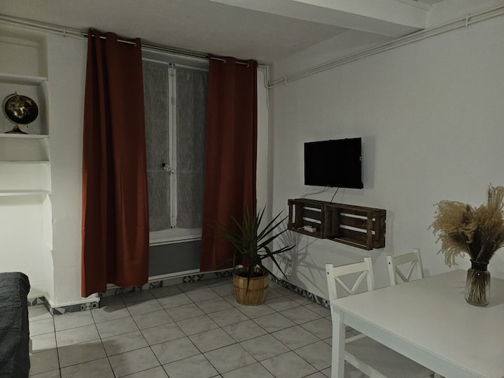 1-centre 25m² . Box Bagage Gratuit - Carcassonne