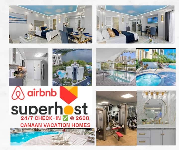 #2608 Lakeview Luxury Condo By I-drive/universal - Camping World Stadium - Orlando