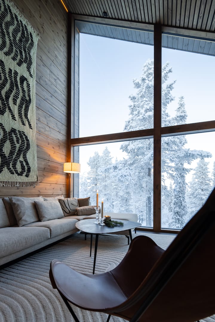 ÄKäsvilla - Hirsihuvila Tunturissa. Ylläs/äkäslomp - Finland