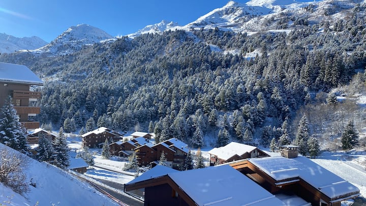 Quartier Châtelet, T2+cabine, Départ Ski Aux Pieds - Méribel